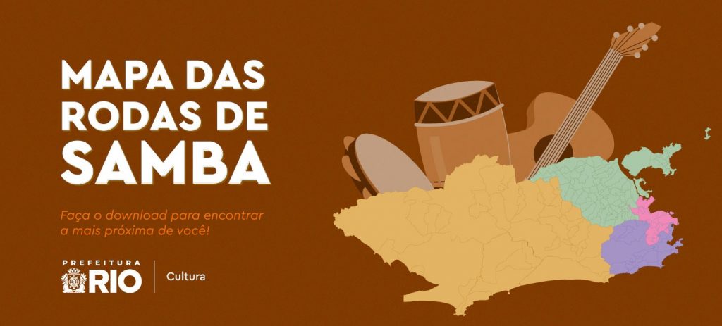 Mapa das Rodas de Samba – Secretaria Municipal de Cultura – SMC